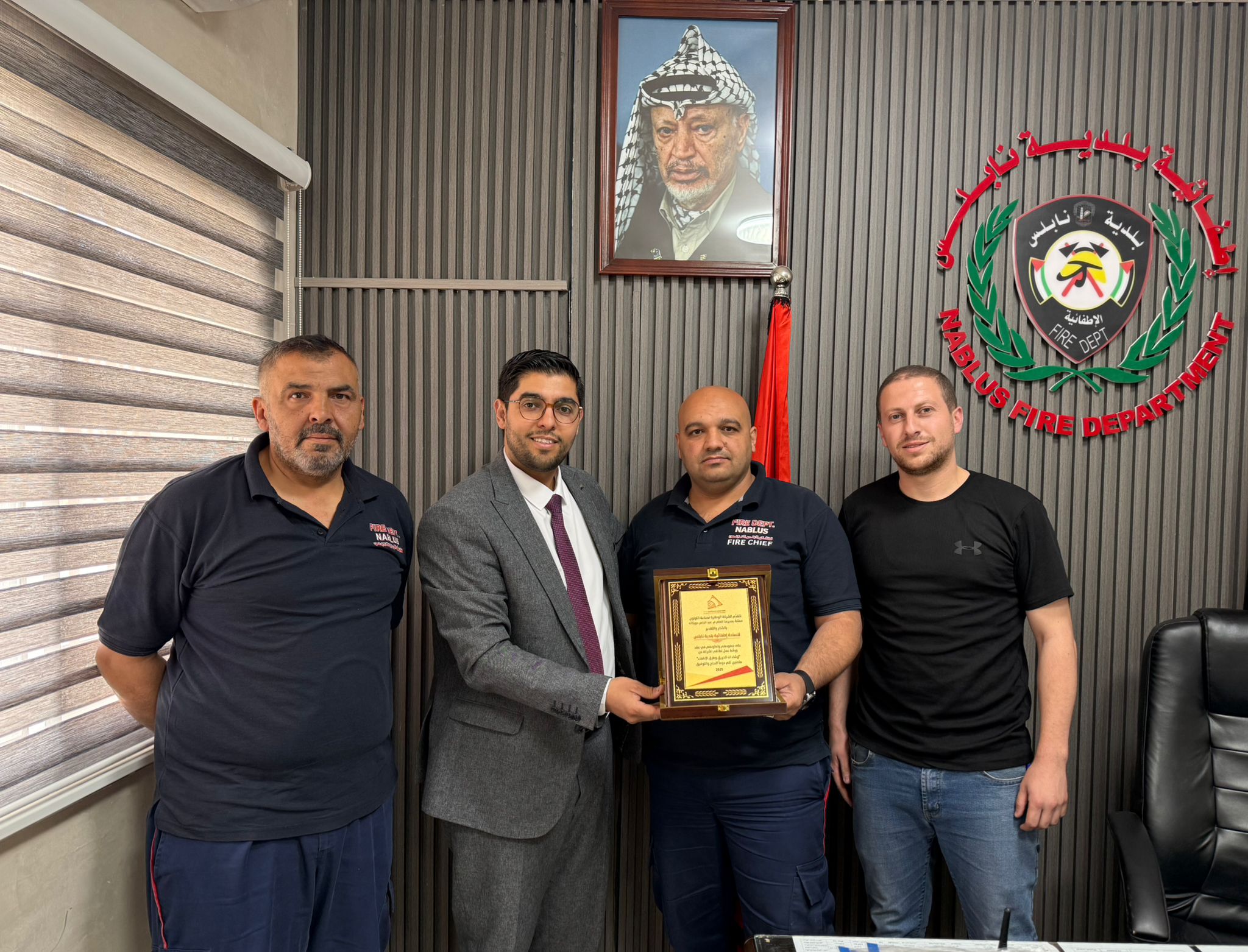 The National Carton Company Honors Nablus Municipality Fire Department ...